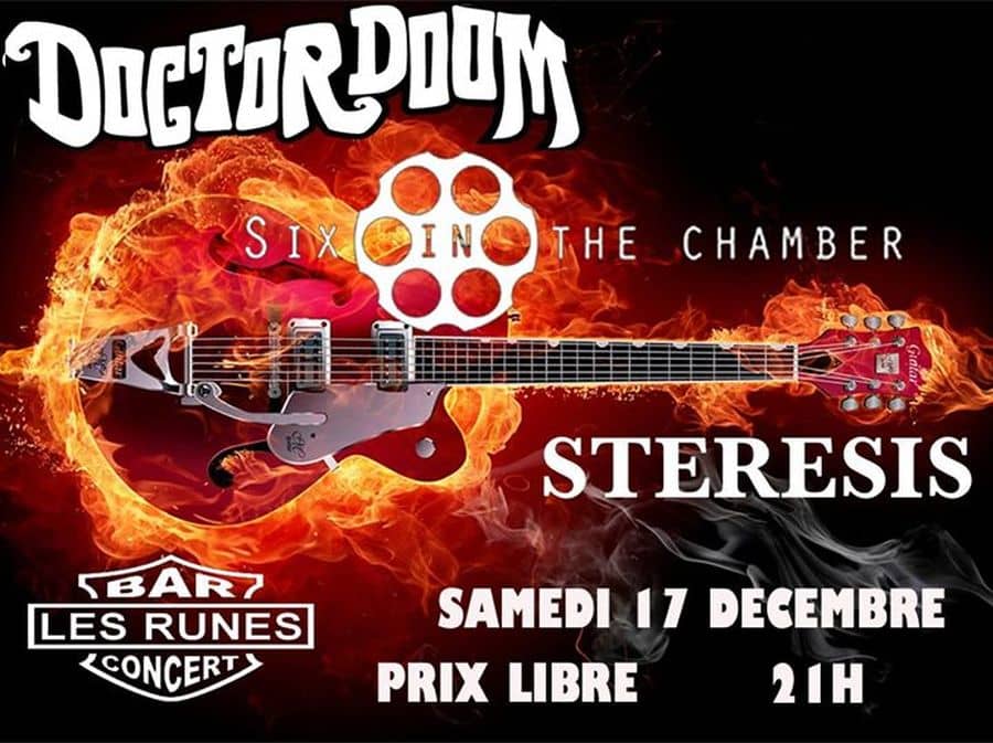 DoctoR DooM + Six In The Chamber + Sitch + Stérésis - Les... | BDXC