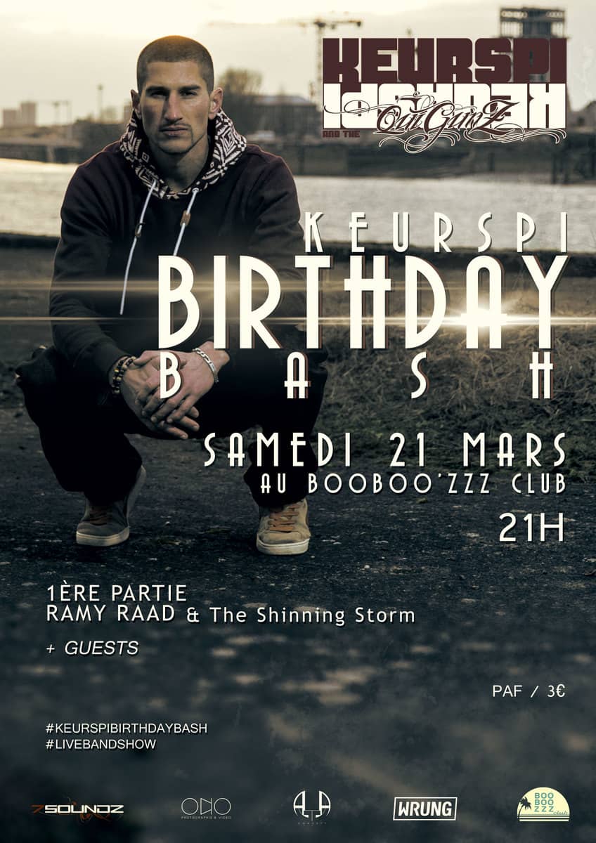 KEURSPI - BooBoo'ZZZ Club, Bordeaux | 21 mars | BDXC