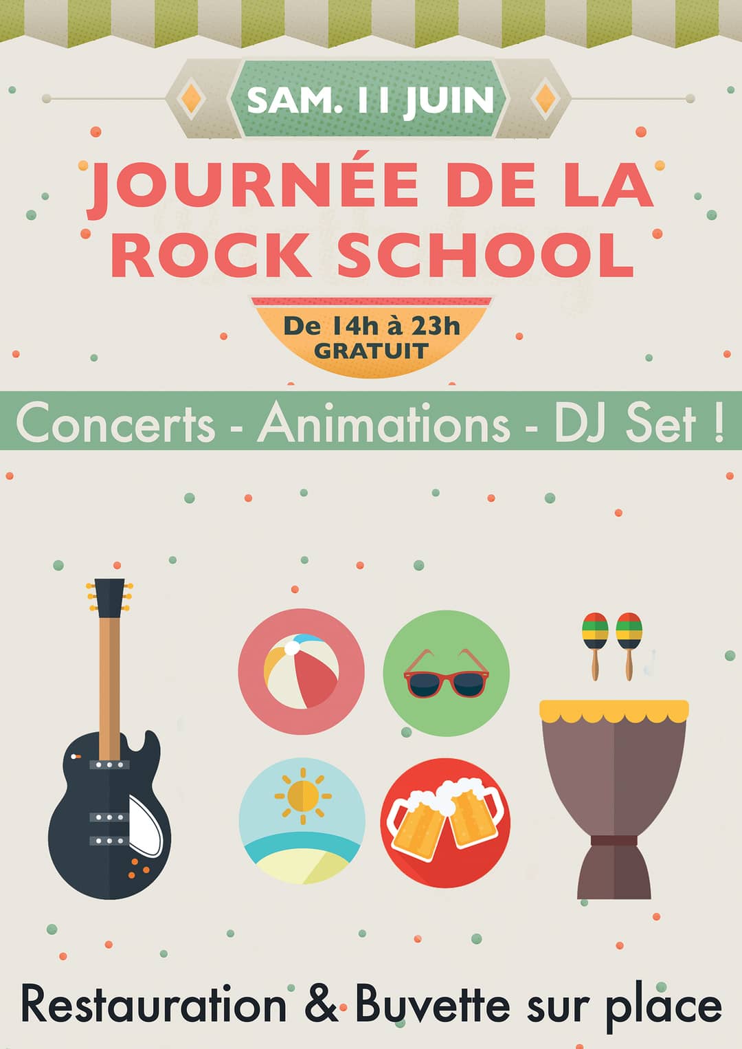 Spectacle de la RockSchool - Rock School Barbey, Bordeaux | BDXC