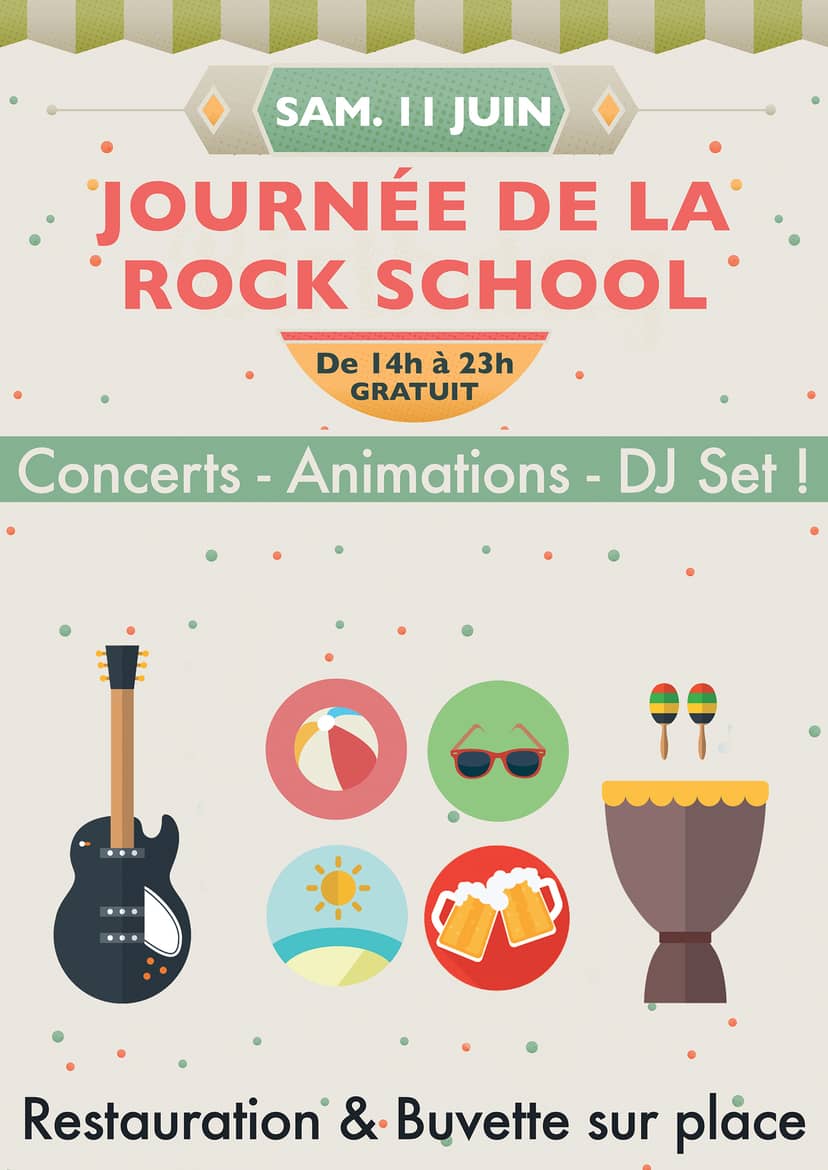 Spectacle de la RockSchool - Rock School Barbey, Bordeaux | BDXC
